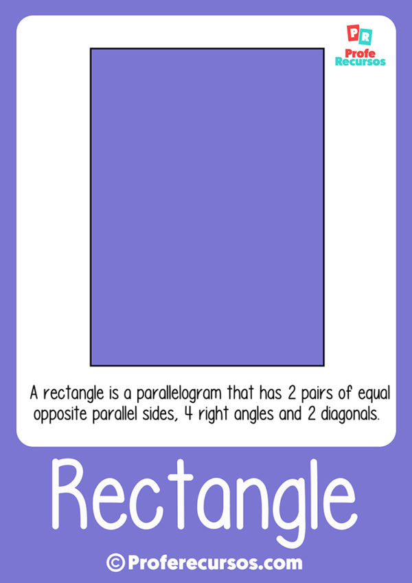 Formas Geometricas en Inglés para Niños | Flashcards