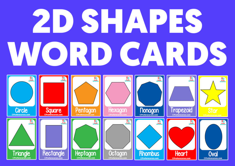 2d shapes for kids