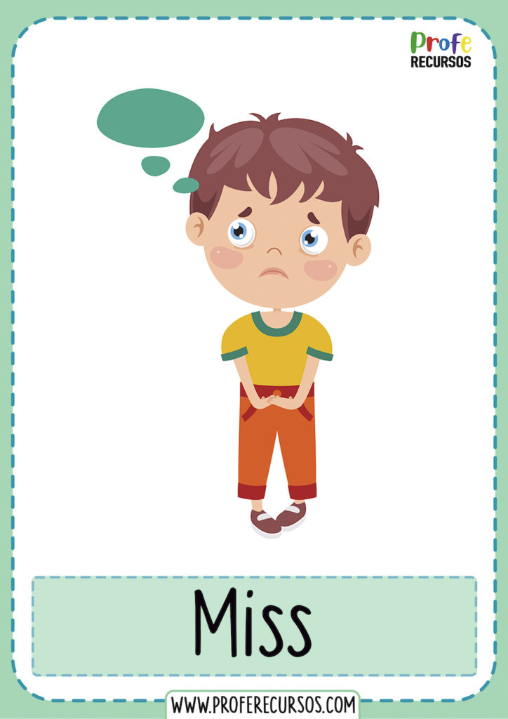 Action verbs flashcards for kids Present Tense ESL