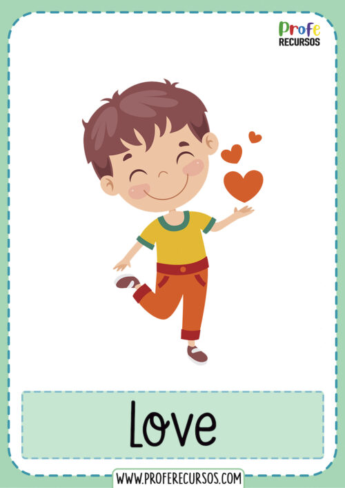 Action verbs flashcards for kids Present Tense ESL