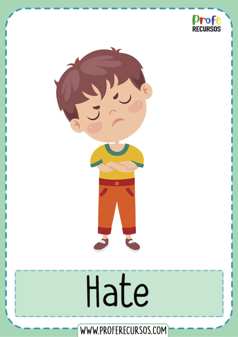 Action verbs flashcards for kids Present Tense ESL