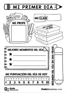 Actividad para la Vuelta al Cole | Para Imprimir