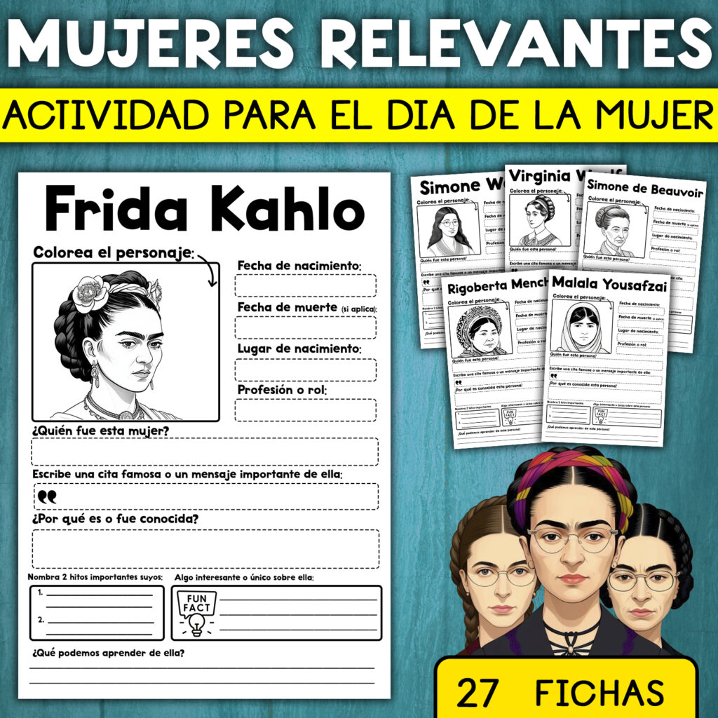 Actividad para el Día de la Mujer