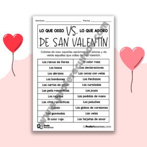Pack de Actividades de San Valentín | Recursos Educativos