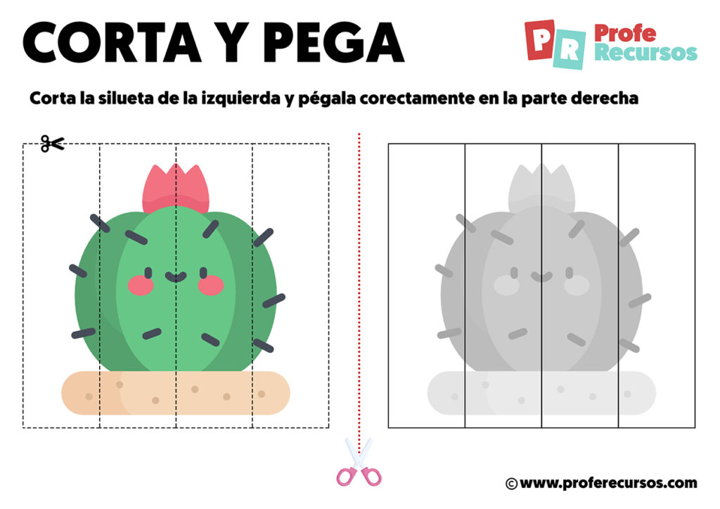 Actividades de tijera para niños