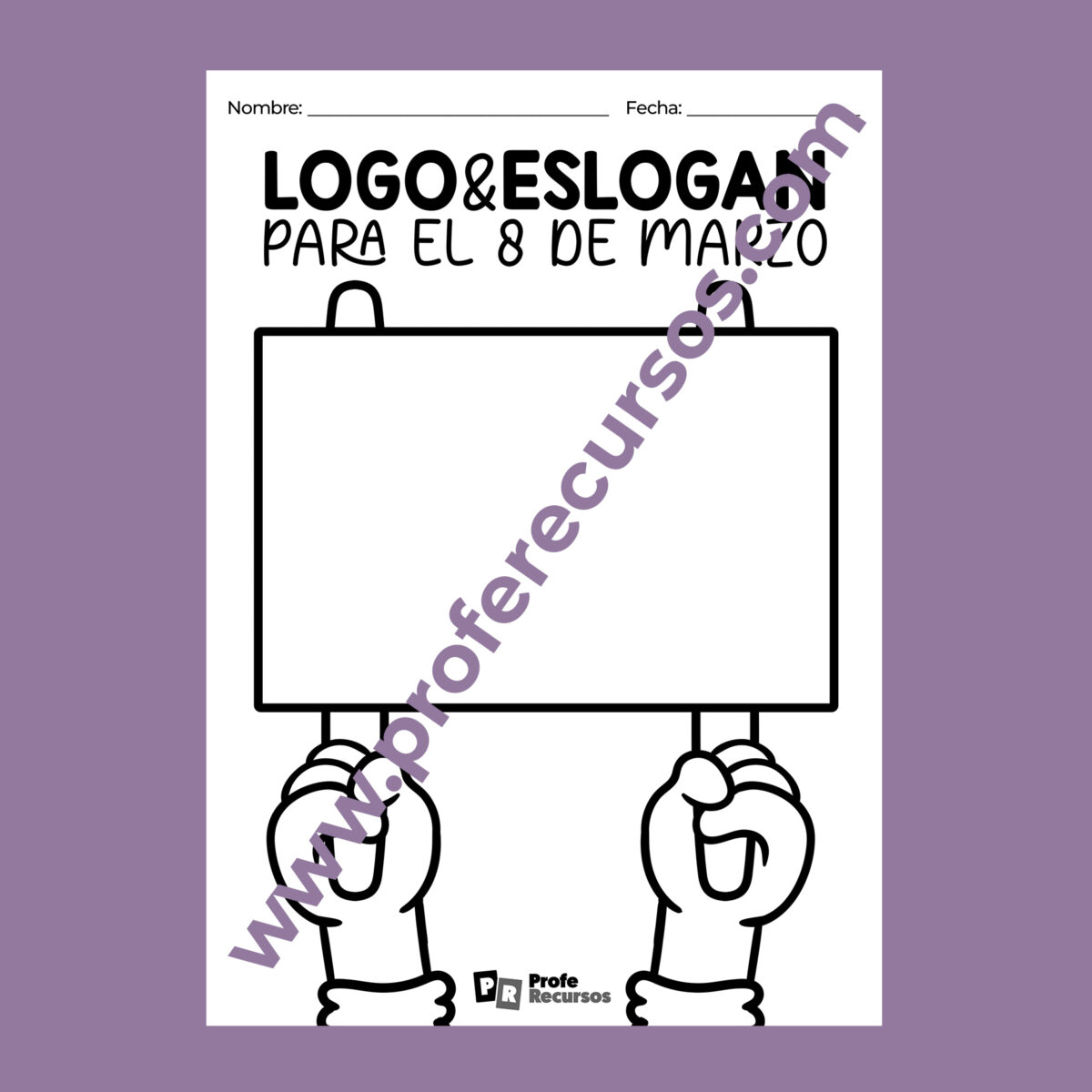 Pack de Actividades Día de la Mujer | ¡Fichas listas para Imprimir!