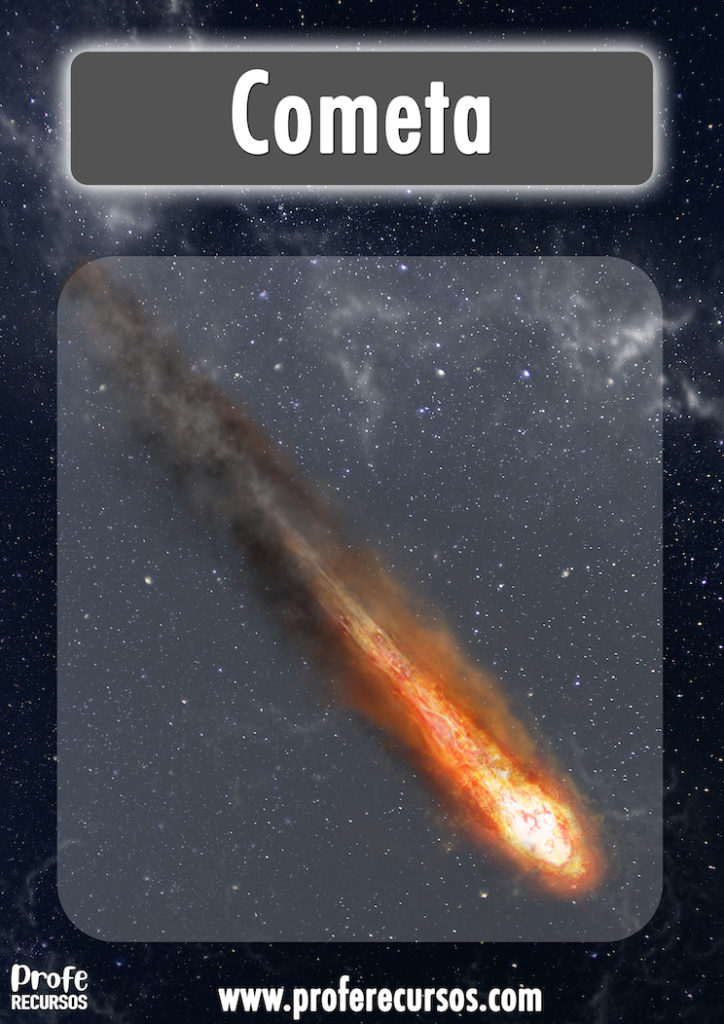 Tarjetas de Vocabulario (El Espacio y Universo)