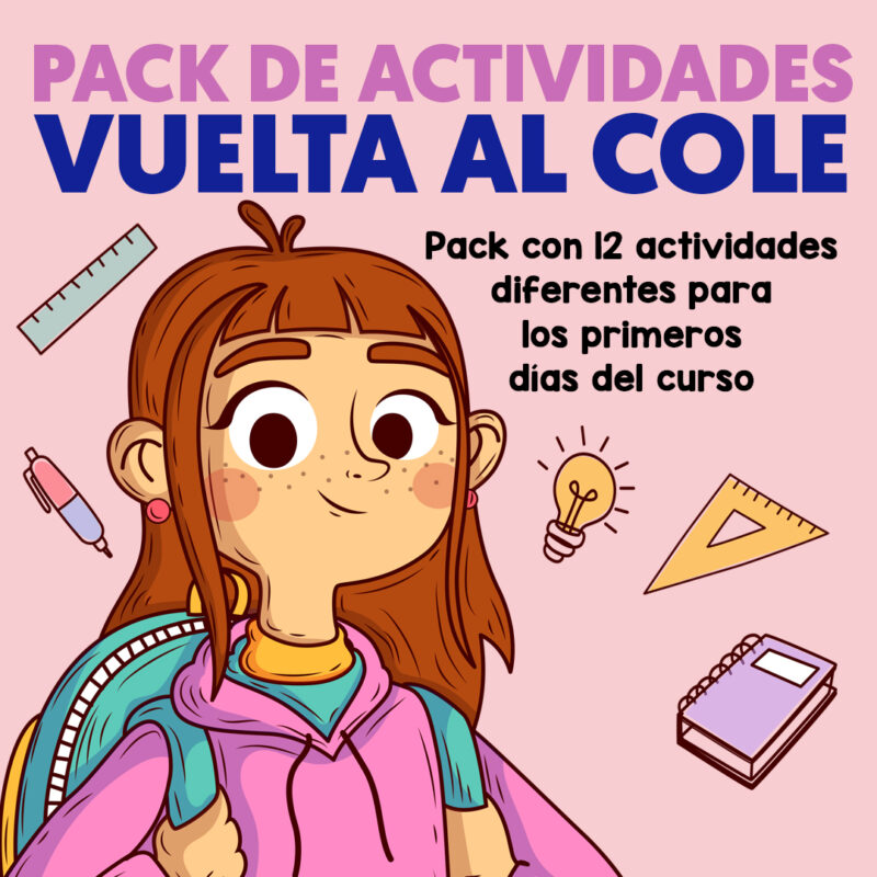 Pack De Actividades Para La Vuelta Al Cole | Recursos Educativos