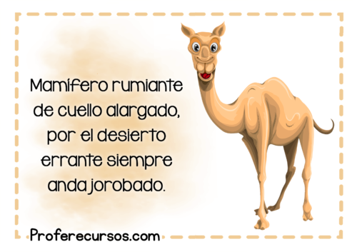 Adivinanzas de Animales para niños | Recursos educativos