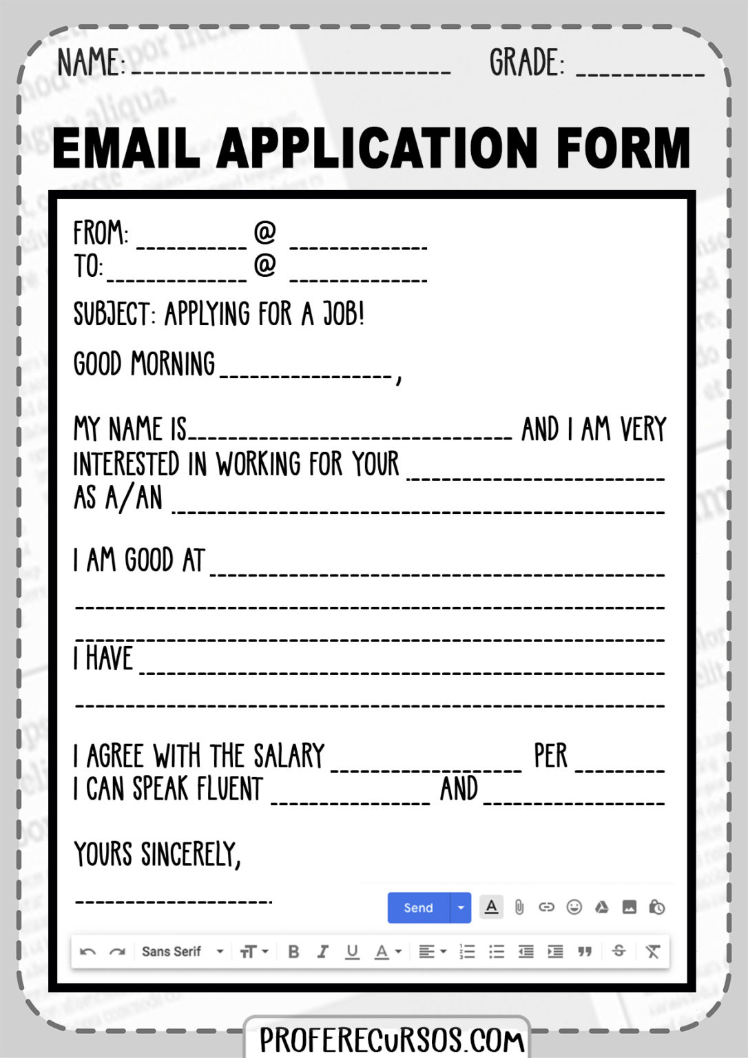 (Jobs & Occupations) Worksheets