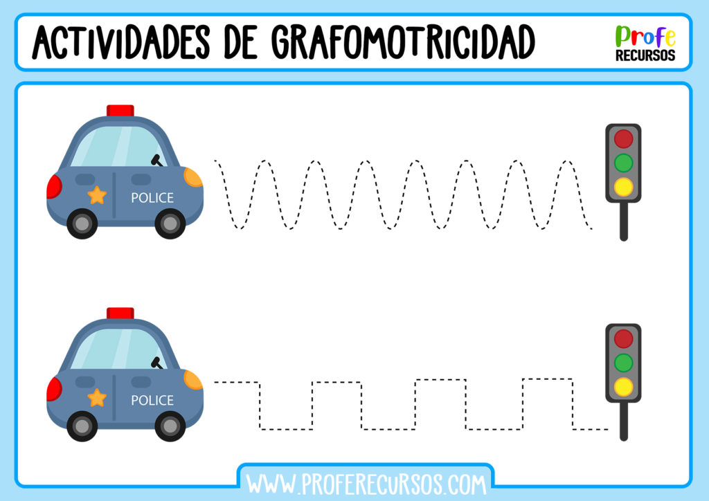 Actividades y Ejercicios de Grafomotricidad | Proferecursos