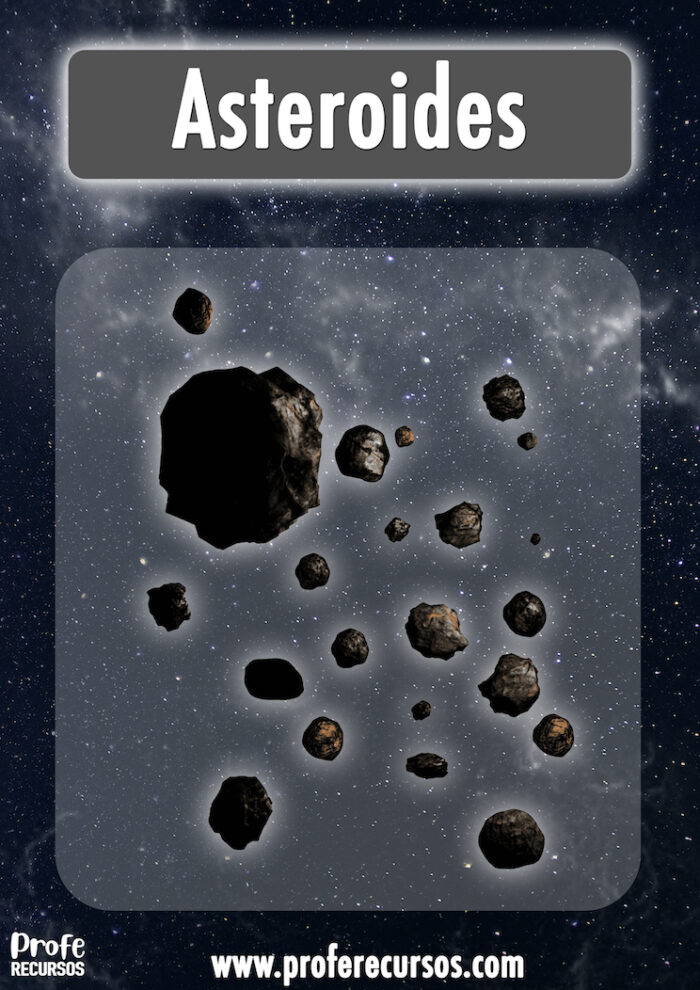 Tarjetas de Vocabulario (El Espacio y Universo)