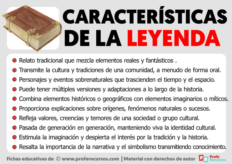 Características de la Leyenda