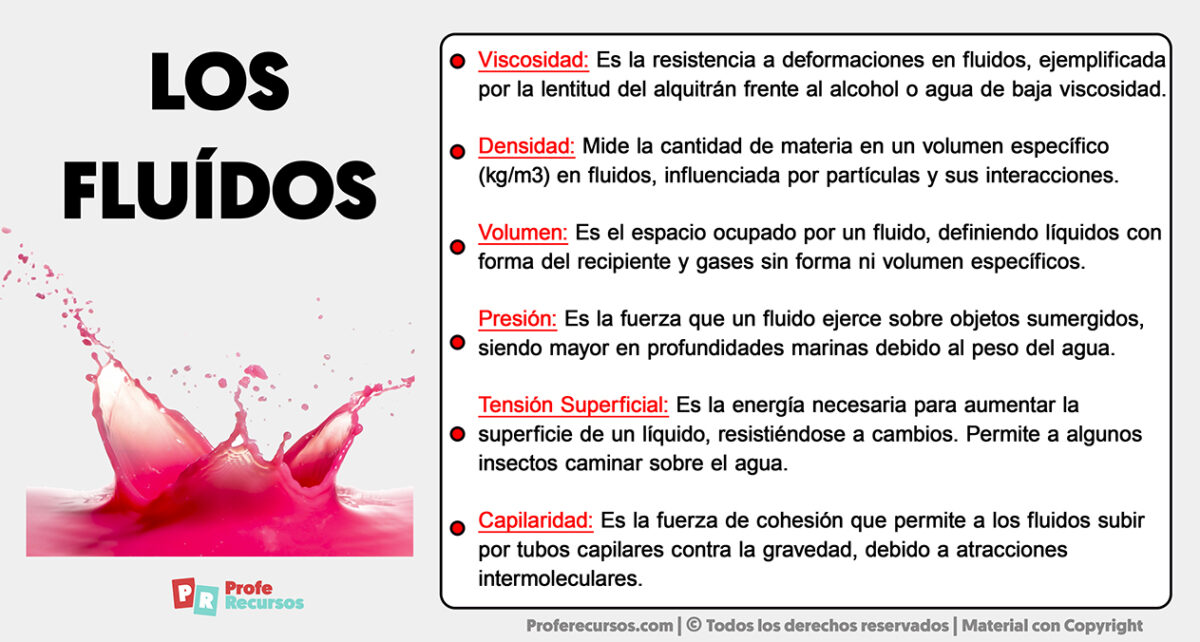 Características de los Fluídos
