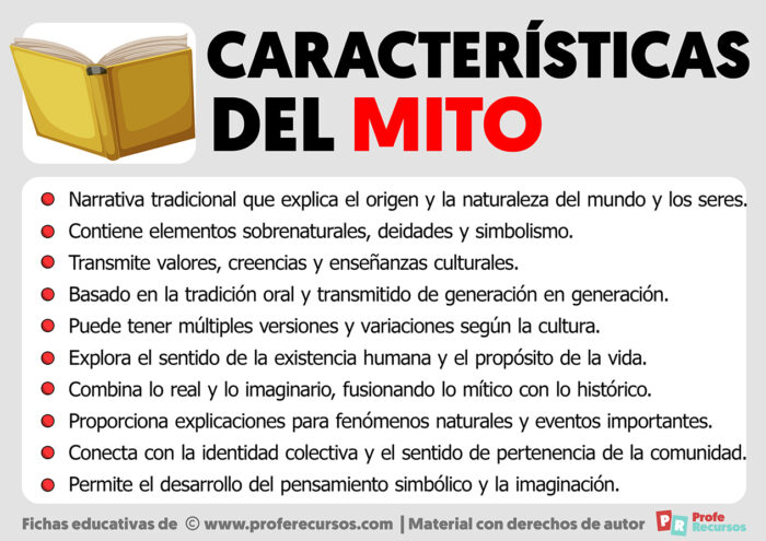 Características del Mito Características del Mito