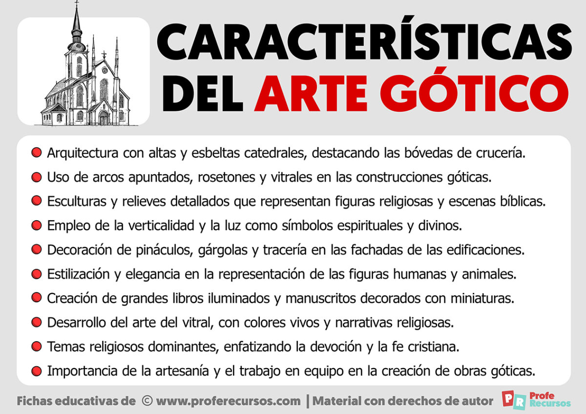 Características del Arte Gótico