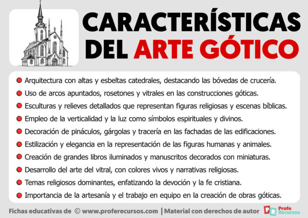Características del Arte Gótico