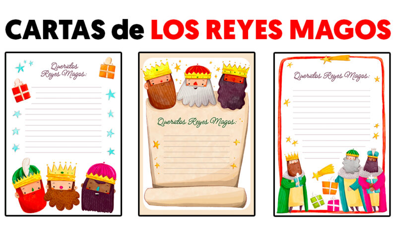 Cartas de los Reyes Magos para Imprimir