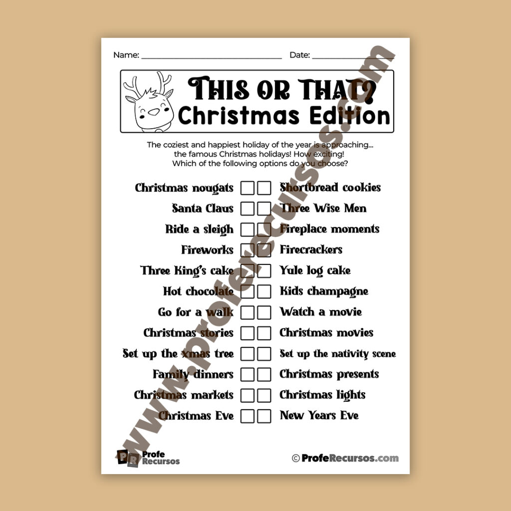 Christmas Activity Bundle | 12 Activities for Christmas