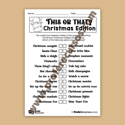 Christmas Activity Bundle | 12 Activities for Christmas