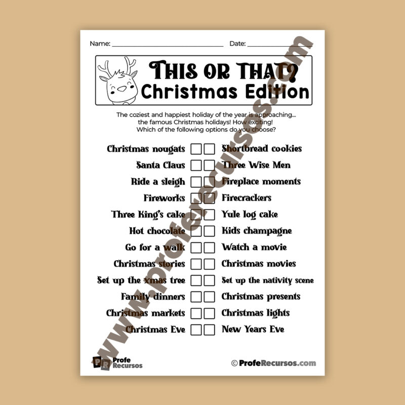 Christmas Activity Bundle | 12 Activities for Christmas