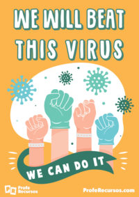 Covid motivational poster