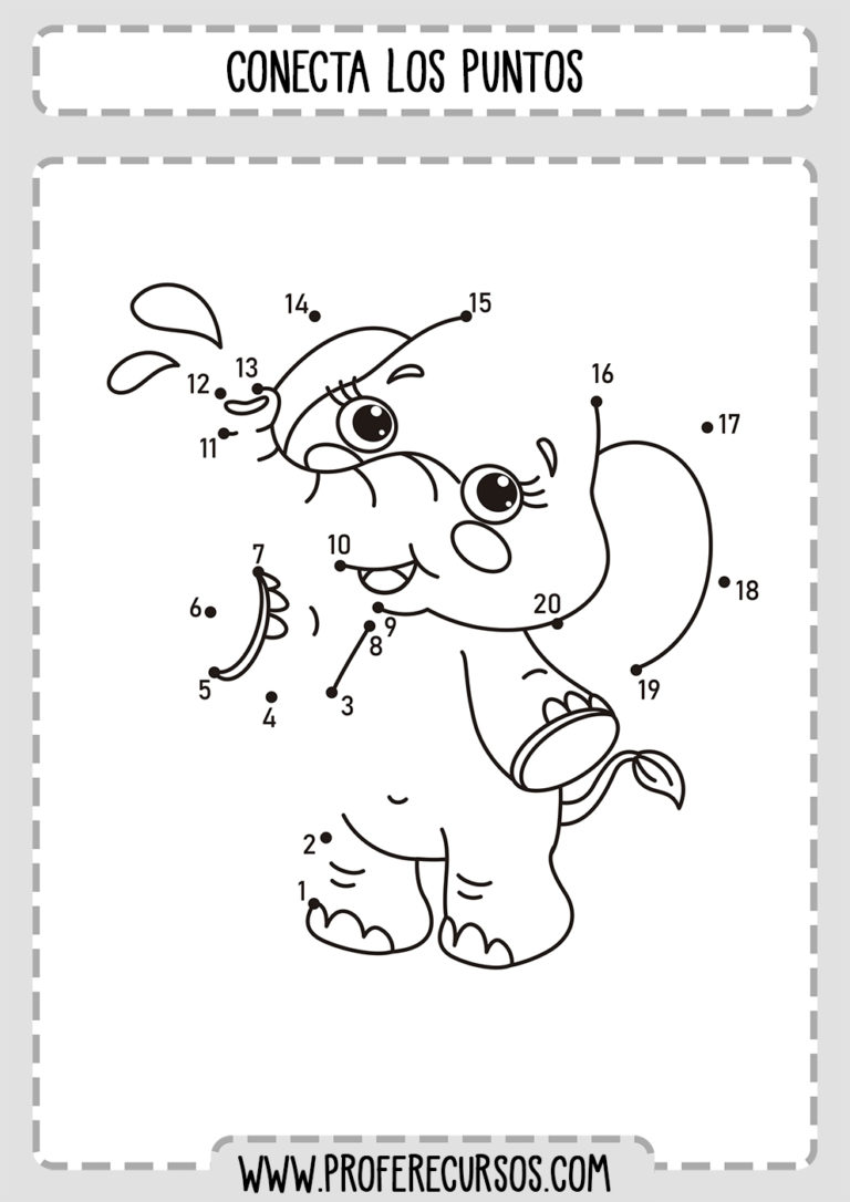 Dibujos conecta los puntos