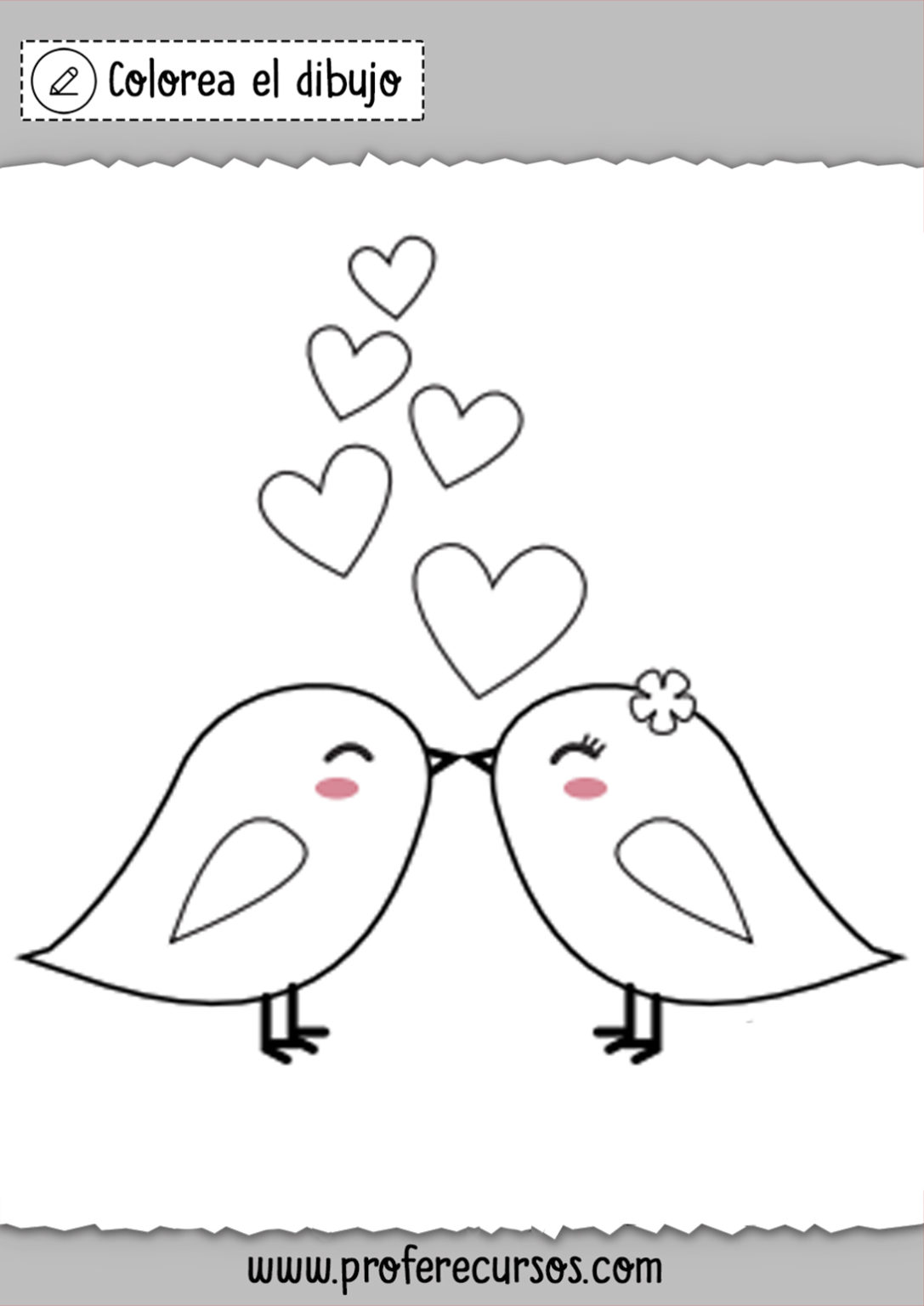 Dibujos De Amor Para Colorear