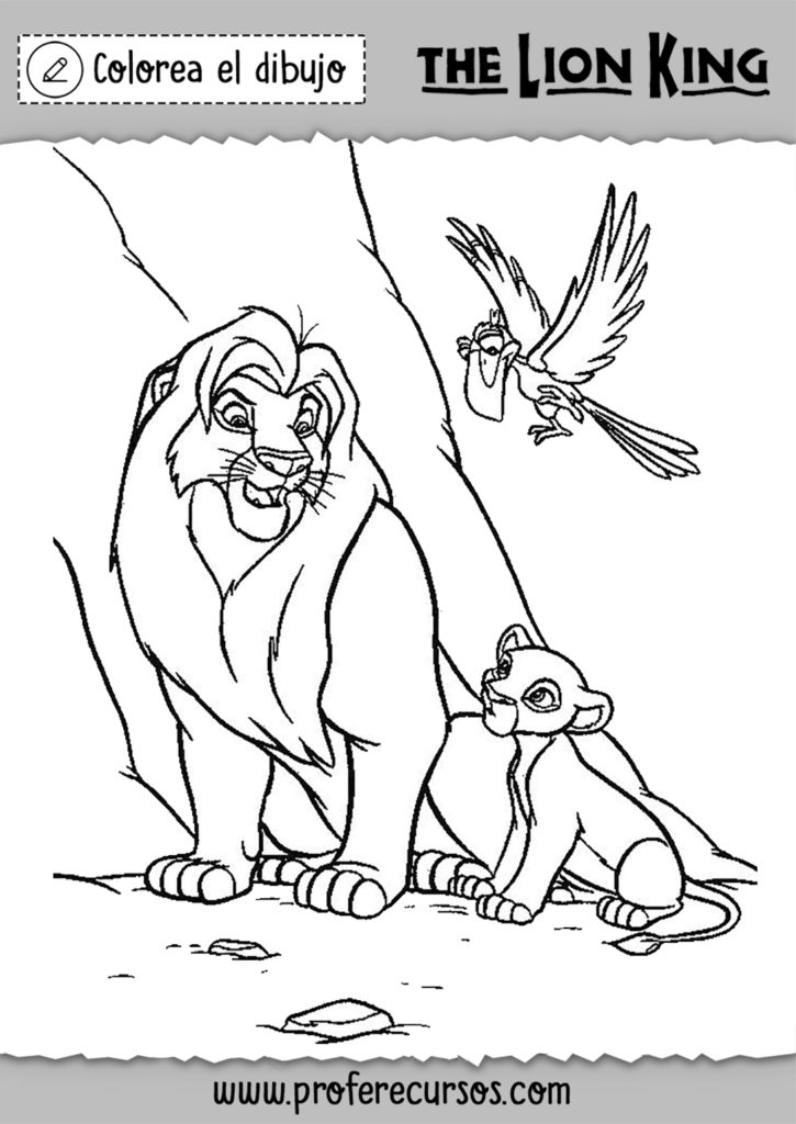 Dibujos De El Rey Leon