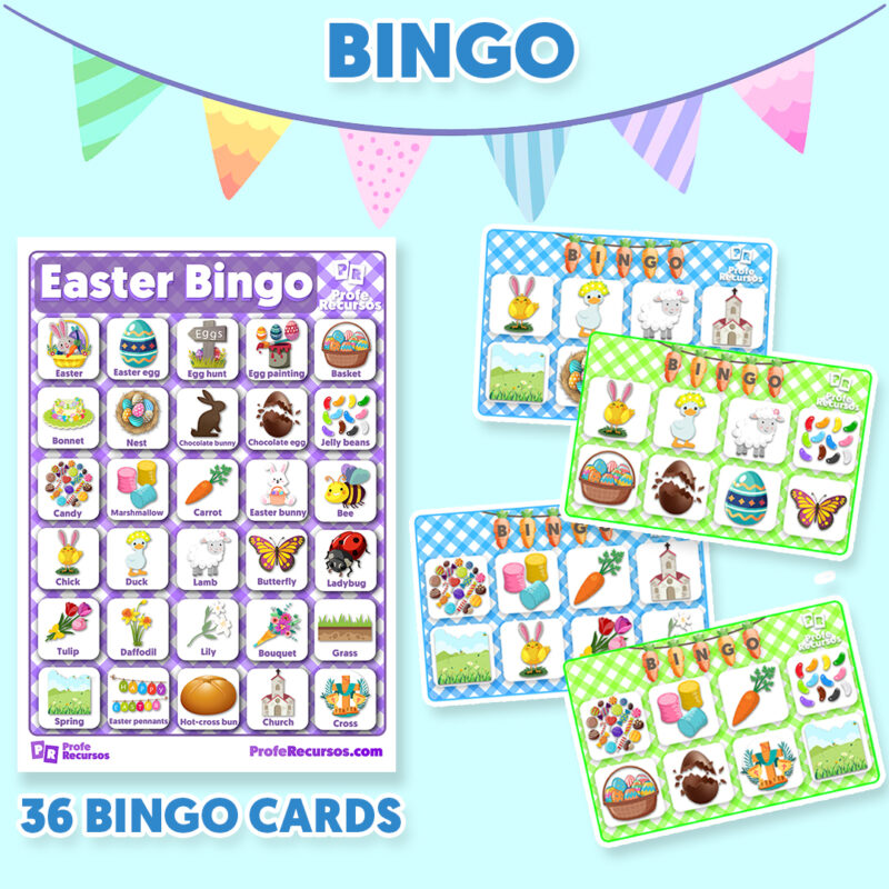 Pack de Actividades de Easter en Inglés | Easter Activities