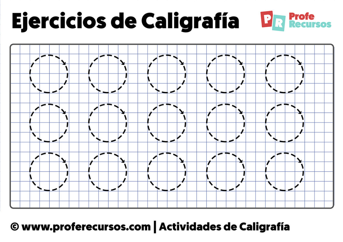 EJERCICIOS de CALIGRAFÍA para Niños de Primaria | PACK