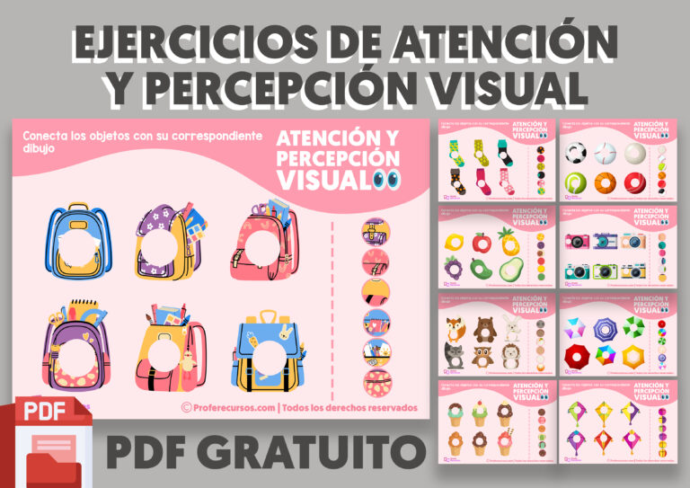 Ejercicios de Atención y Percepción Visual para Niños