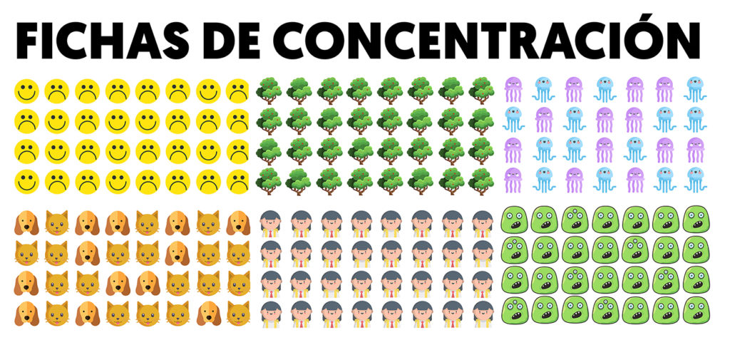 Ejercicios de Concentración para Niños | Fichas de Atención