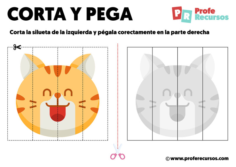 Ejercicios para aprender a usar las tijeras Ejercicios para aprender a usar las tijeras