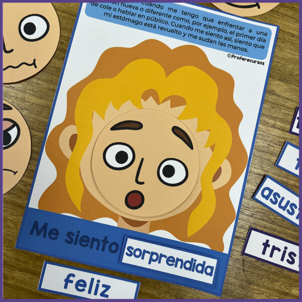 Identifica las Emociones | Actividad Manipulativa de las Emociones