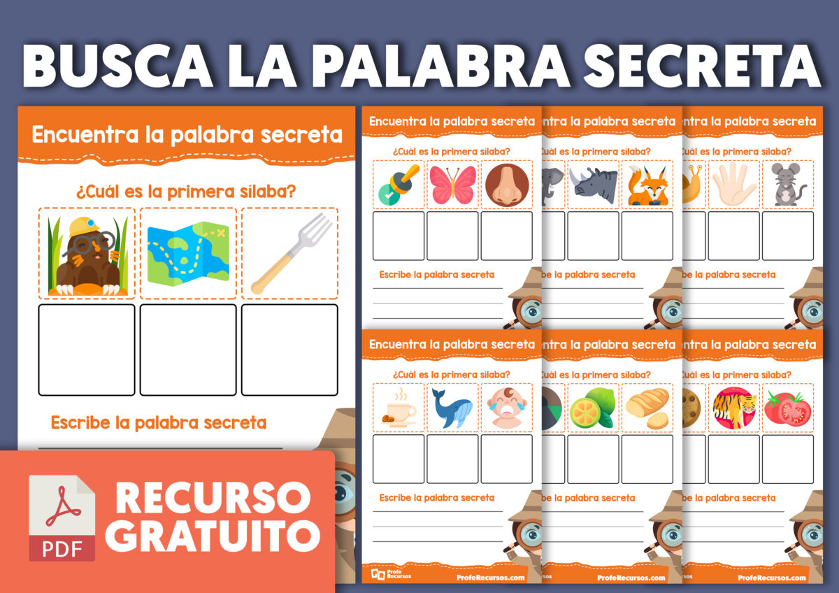 Actividades de Conciencia Fonológica →【 PDF Imprimible