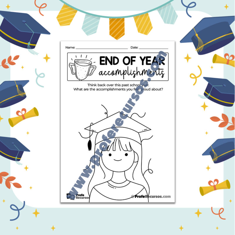 Pack de Actividades para Fin de Curso | English Resources