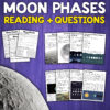 Phases of the Moon (Reading + Questions) Recurso en Inglés