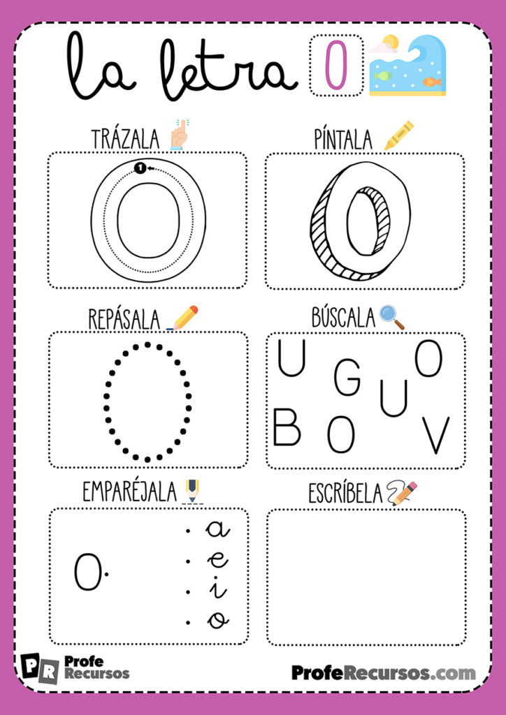 Fichas de Lectoescritura para Niños de Educación Primaria