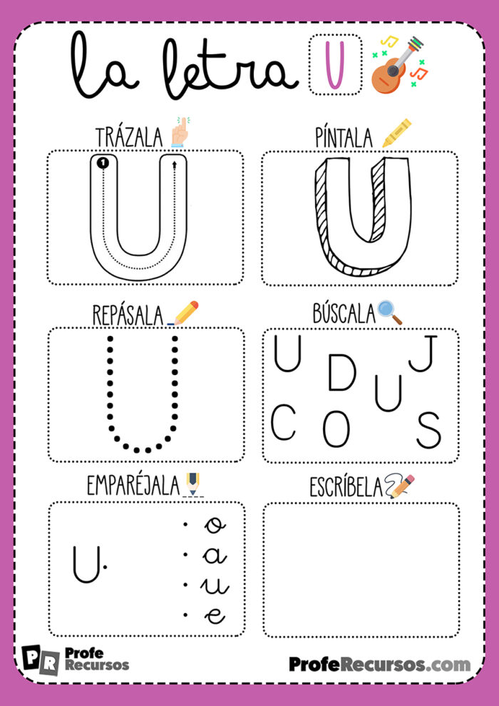 Fichas de Lectoescritura para Niños de Educación Primaria