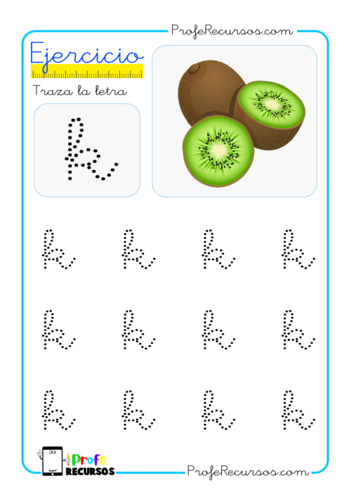 Ficha-Lectoescritura-Letra-k