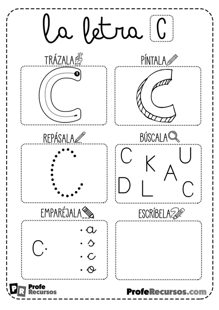 Ficha letra c