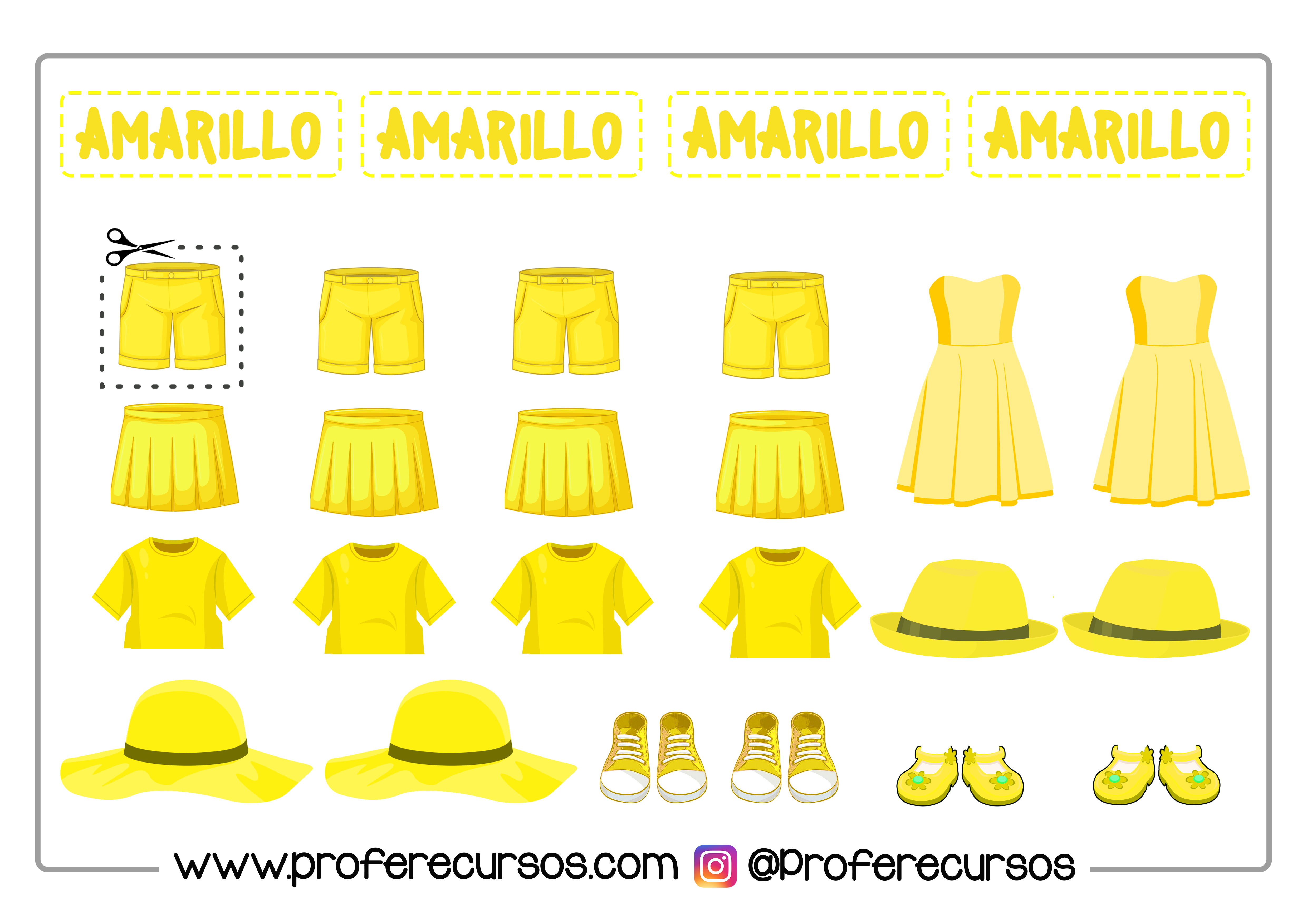 Ficha-aprender-colores-amarillo