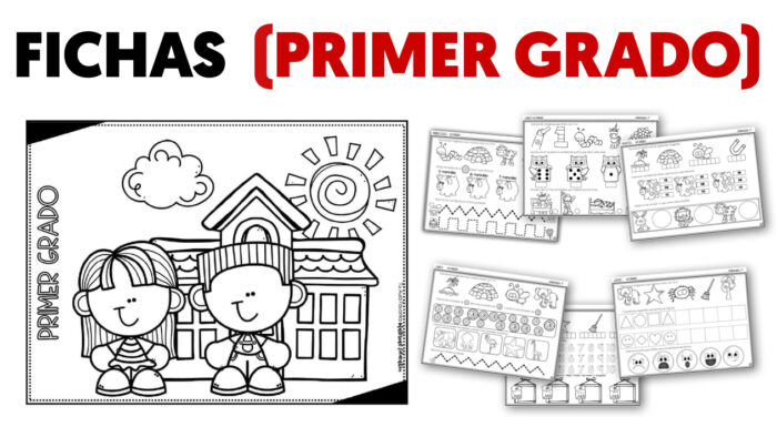 Fichas con Actividades para Primer Grado | IMPRIMIBLES en PDF