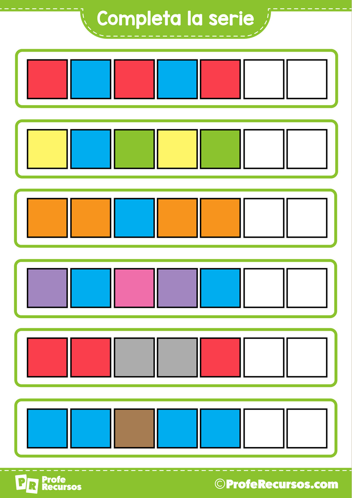 Series de Figuras Geométricas para Niños | PACK para IMPRIMIR