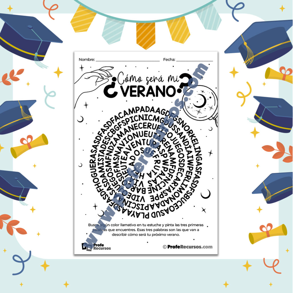 Pack de Actividades para Fin de Curso | Recursos Educativos