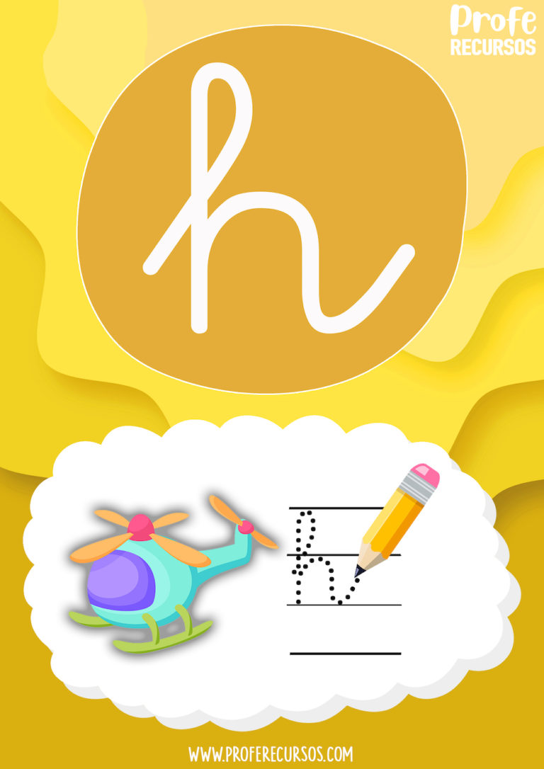 Tarjetas de vocabulario tipo flashcards del abecedario