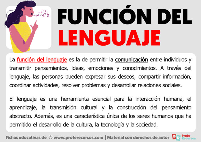 Función del Lenguaje