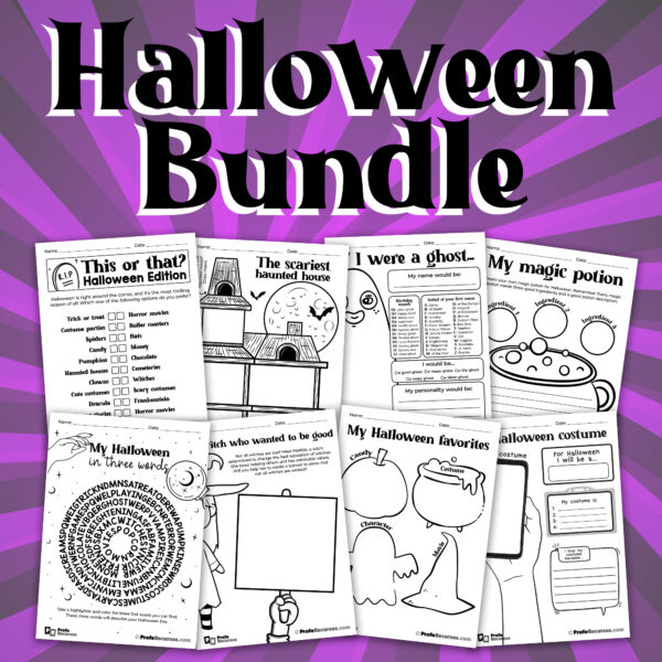 Decoración de Halloween para la Puerta del Aula