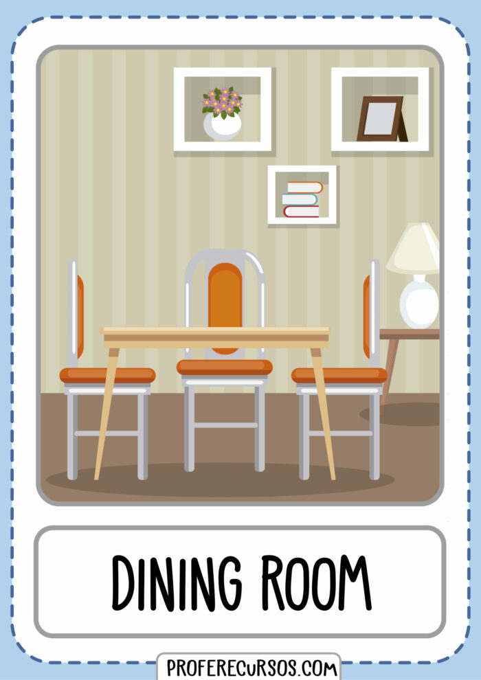 House Parts Vocabulary (Flashcards + Worksheets)